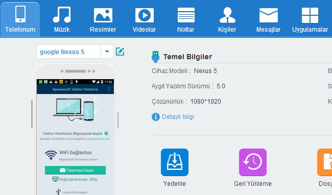 Apowersoft Telefon Yöneticisi 2.0'ı Yayınladı